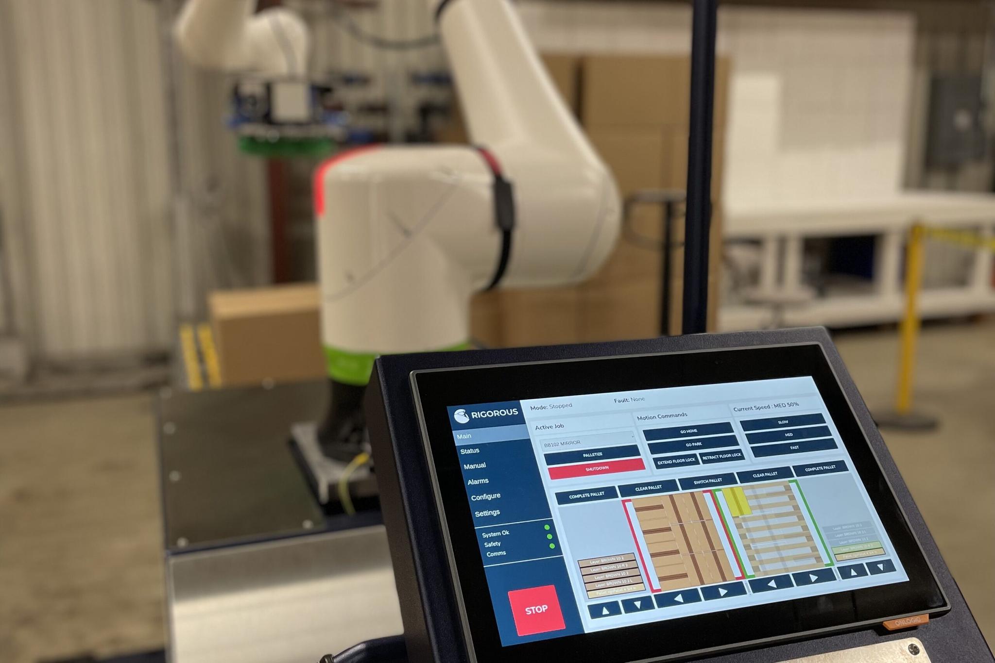 The RIG Palletizer - Rigorous